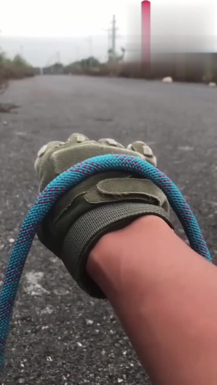 教你怎么快速打出绳扣