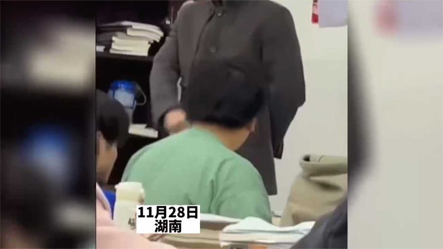 学校展开冬服募捐活动,捐赠的衣服比较成熟,学生穿上气质秒变