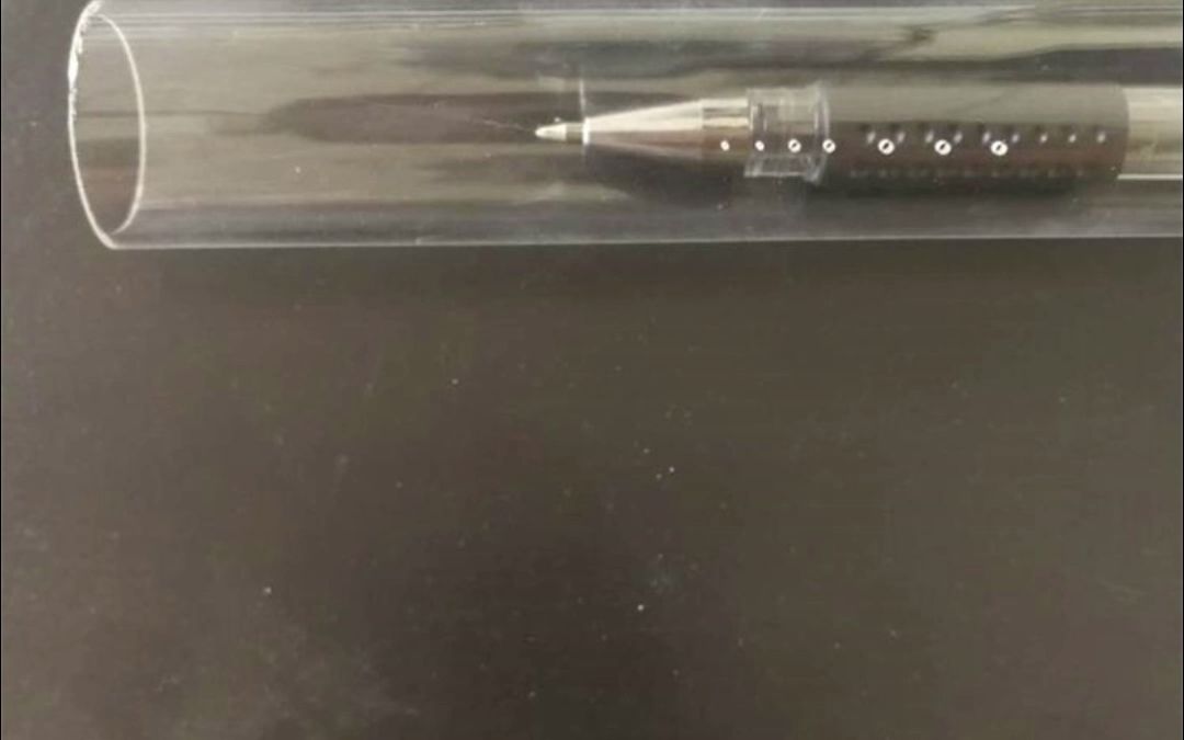 石英玻璃管激光打孔光学玻璃激光切割精密挖槽U型槽加工来图定制