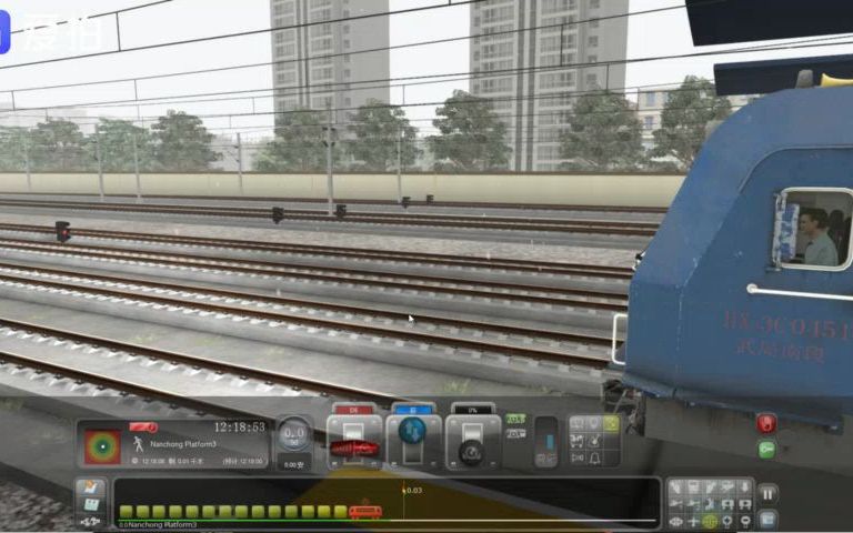 模拟火车2022成遂渝064集HXD3C+25G【南昌~成都东】K787次