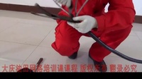 【维修电工-9】制作户内干包低压电缆终端头 付希庆 2013.11.30