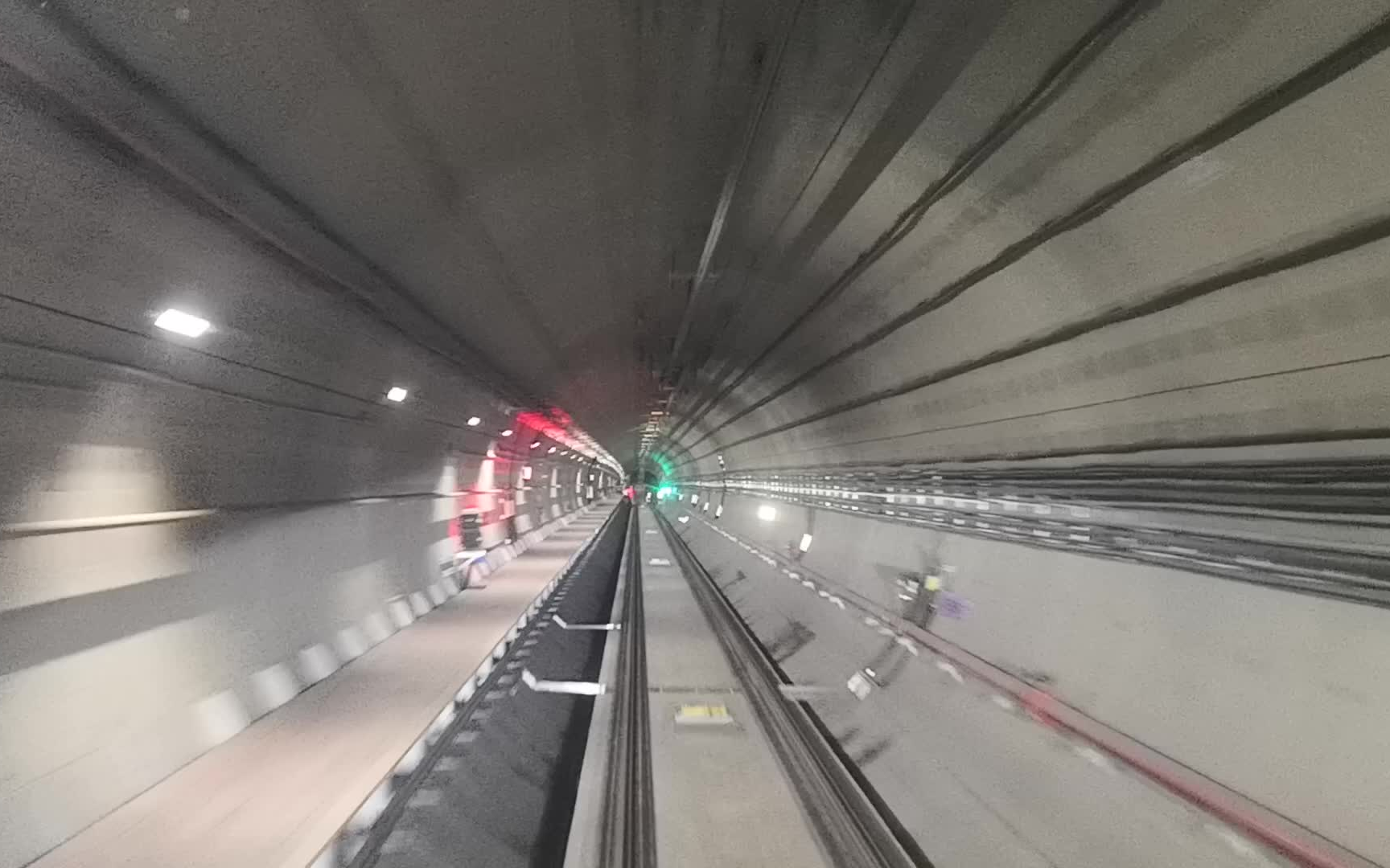 ...西部走廊 上海地铁15号线 顾村公园——紫竹高新区 第一视角前方展...