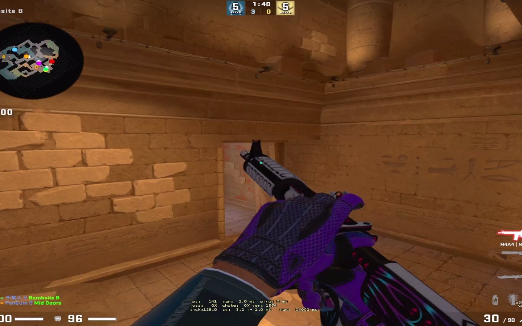 CSGO | PW pug | de_anubis | 34/19 | 2022.11.25_电子竞技热门视频