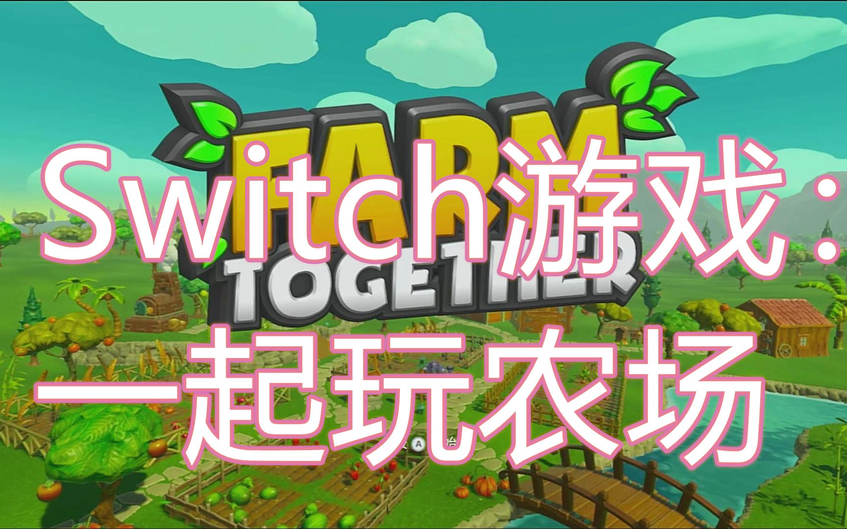 Switch游戏:一起玩农场,真心不推荐这个游戏,既然玩了就发出来吧