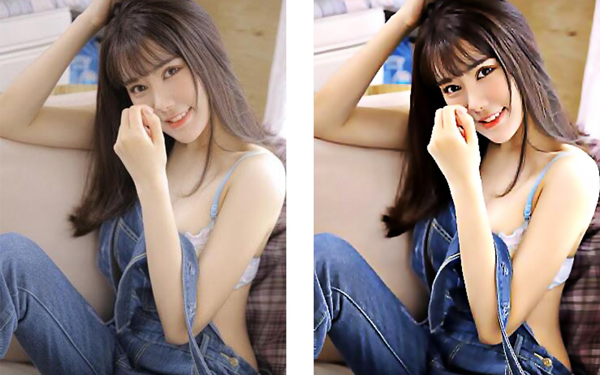 PS如何使模糊图片更清晰