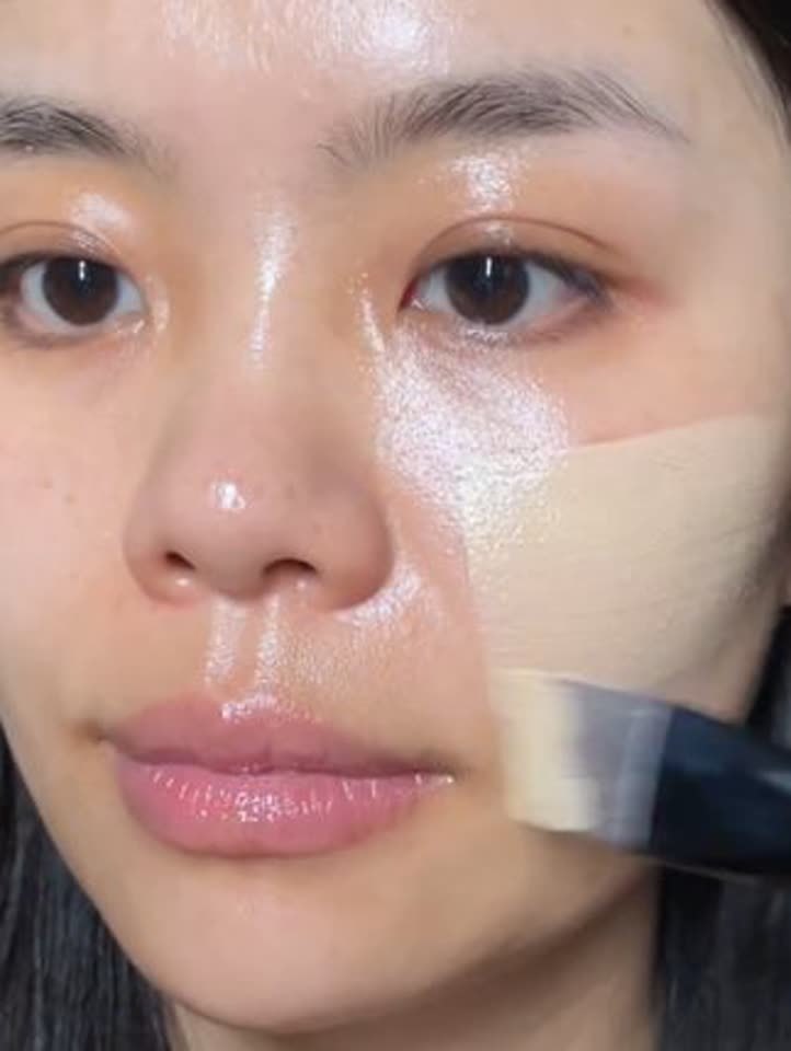 速干控油型油皮粉底液上妆教程来啦