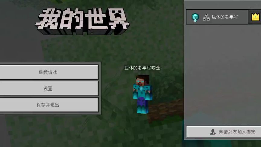 我的世界无敌模式。