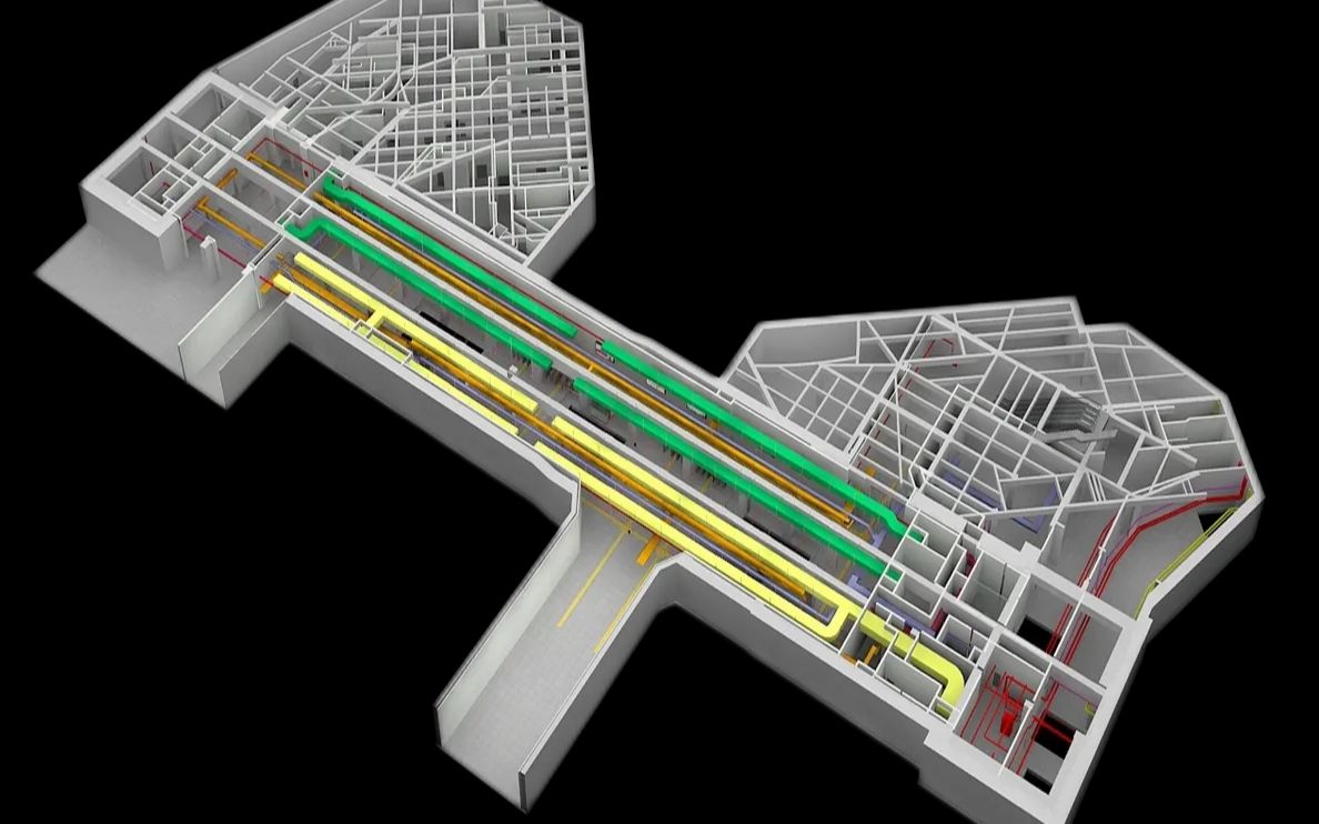 Revit建模地铁项目_01集