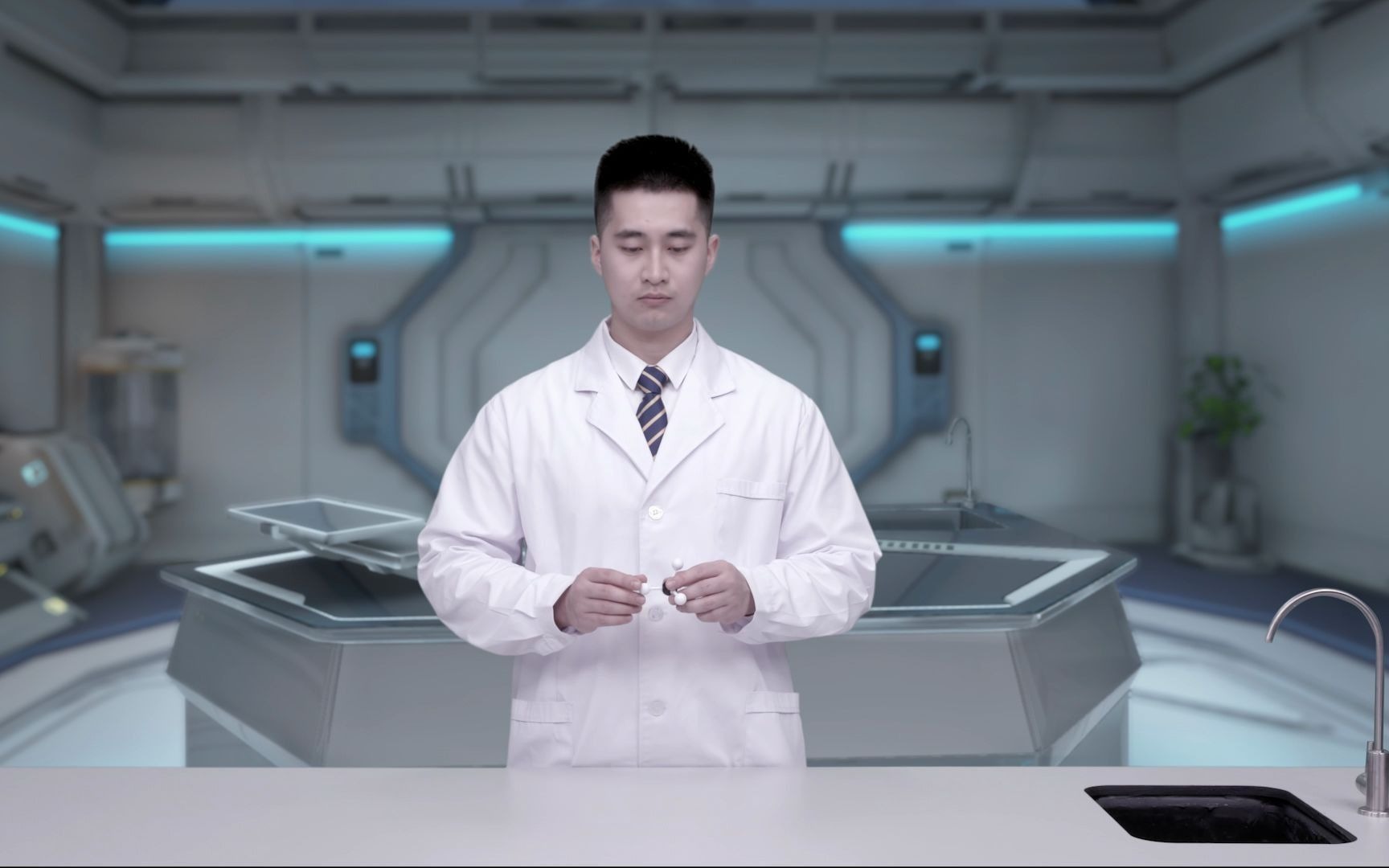 必修二 第十三集 制作甲烷的分子模型实验