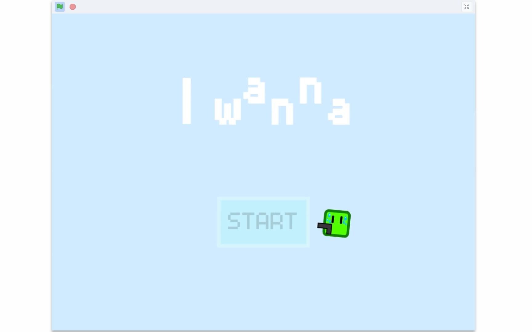 scratch社区小游戏 Iwanna真是太坑了这些游戏都好难