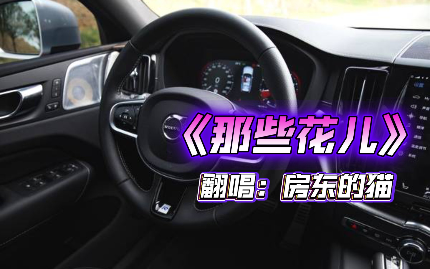 「点歌台」那些花儿-房东的猫(翻唱版本)沃尔沃XC60宝华韦健车载...
