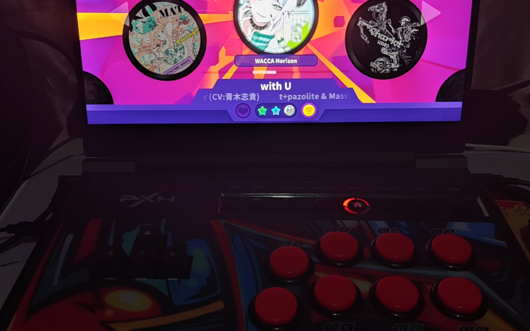 格斗游戏打累了,用摇杆玩玩音游怎么了?