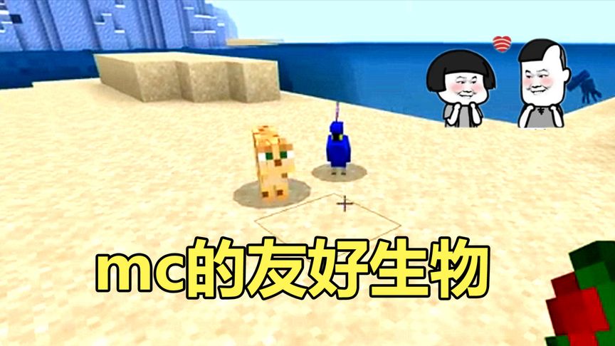 我的世界:mc里除了敌对生物,还有很多友好生物,驯服后能当坐骑