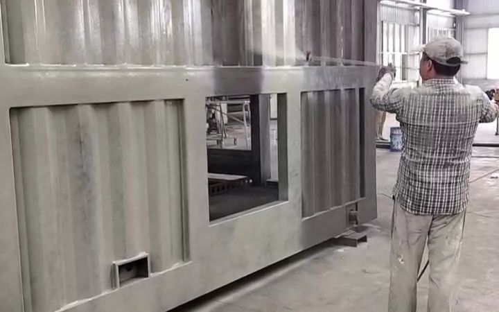 环氧富锌底漆+中涂+2K聚氨酯面漆