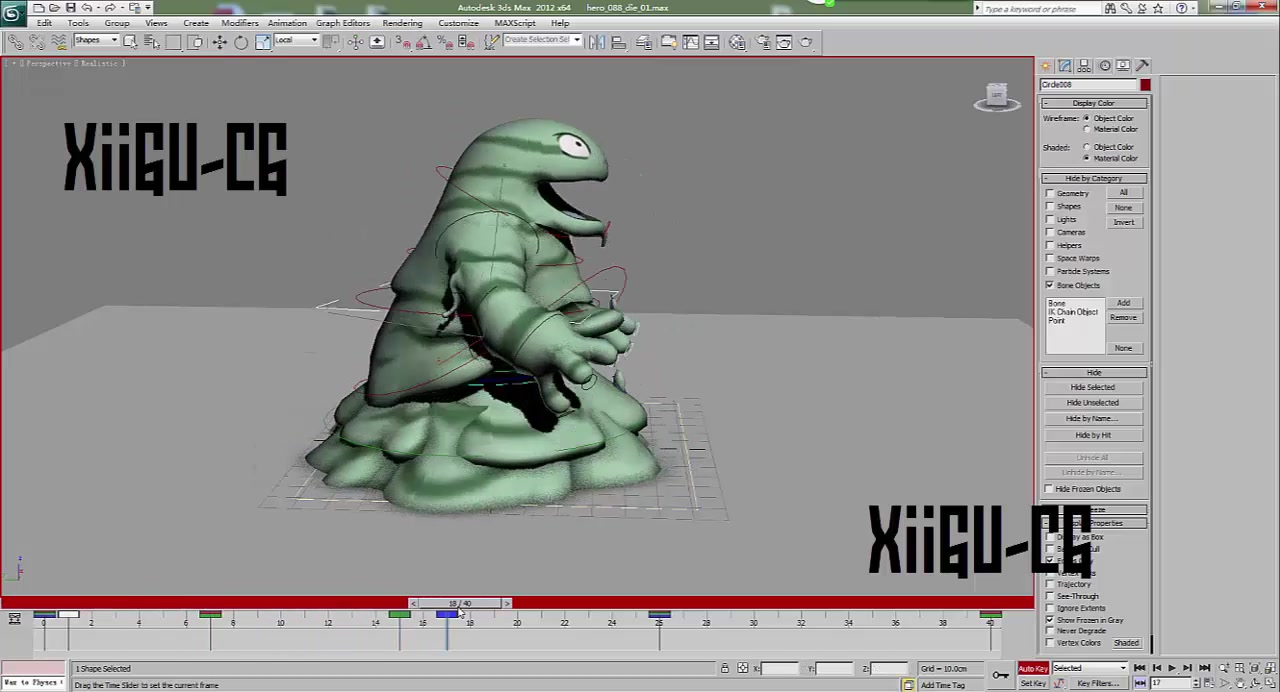 3D Max教程_Bone骨骼