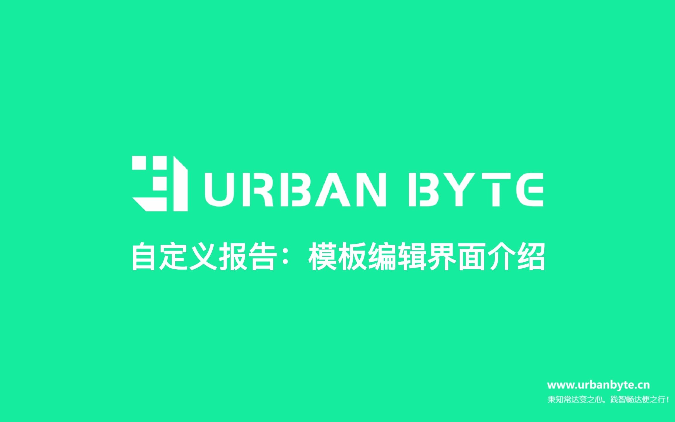 03产品功能介绍_03报告管理_02自定义报告_02模板编辑界面介绍