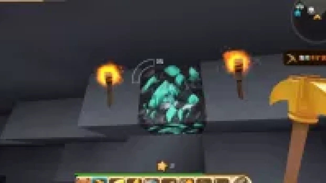 迷你世界: 挖矿篇, 半仙过境, 寸草不生, 钻石无所遁形