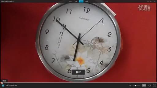 时钟售后小问题修理方法,换挂钟机芯,调试挂钟指针
