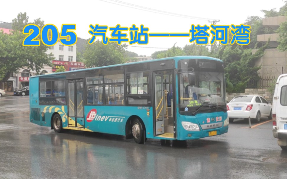 『返祖』【大连公交】旅顺205路全程pov 汽车站——塔河湾