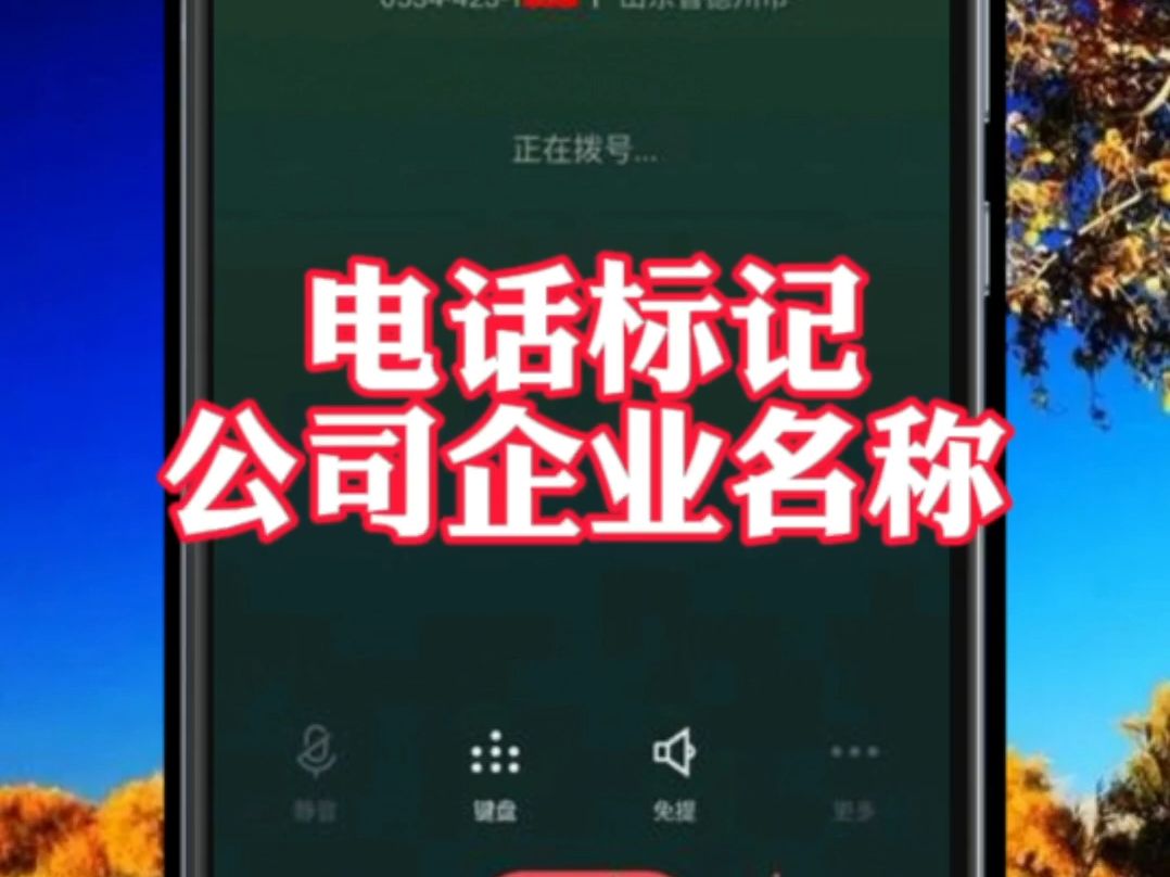 让每一通电话都成为宣传窗口:电话标记广告的优势