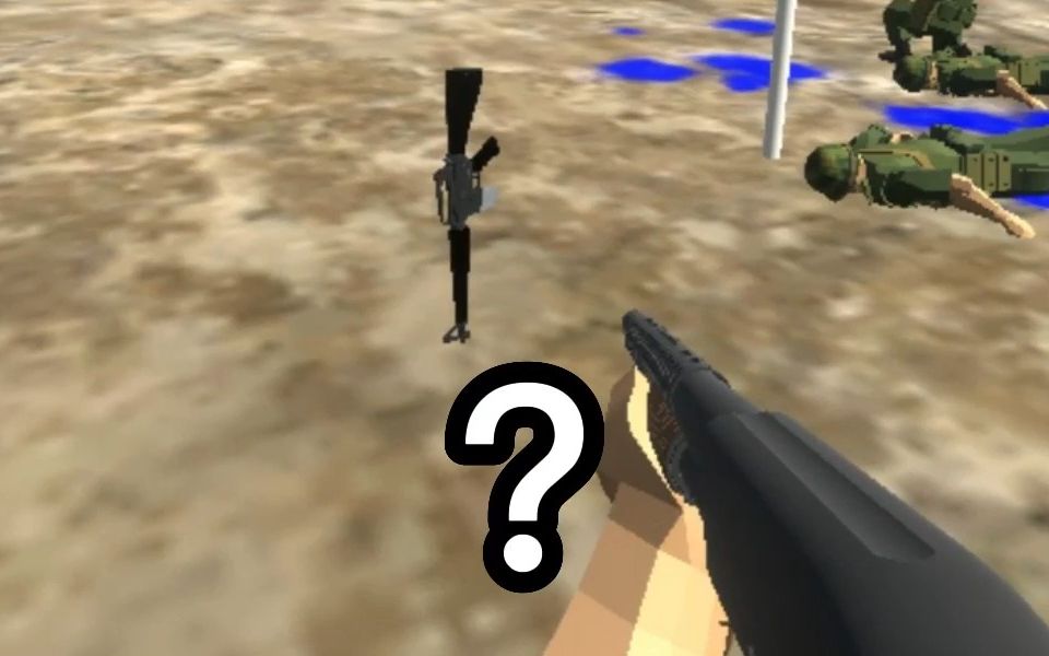 【ravenfield】战地模拟器终于可以丢/捡武器了!