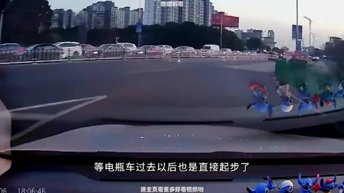 恶意别车遇狠人,直接被教育了 交通安全 行车记录仪 交通事故