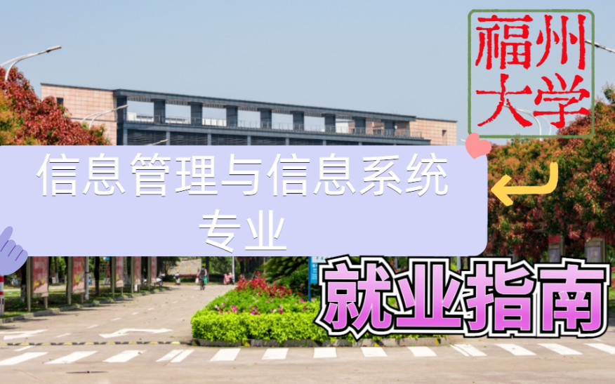 福州大学研究生|信息管理与信息系统专业毕业去向