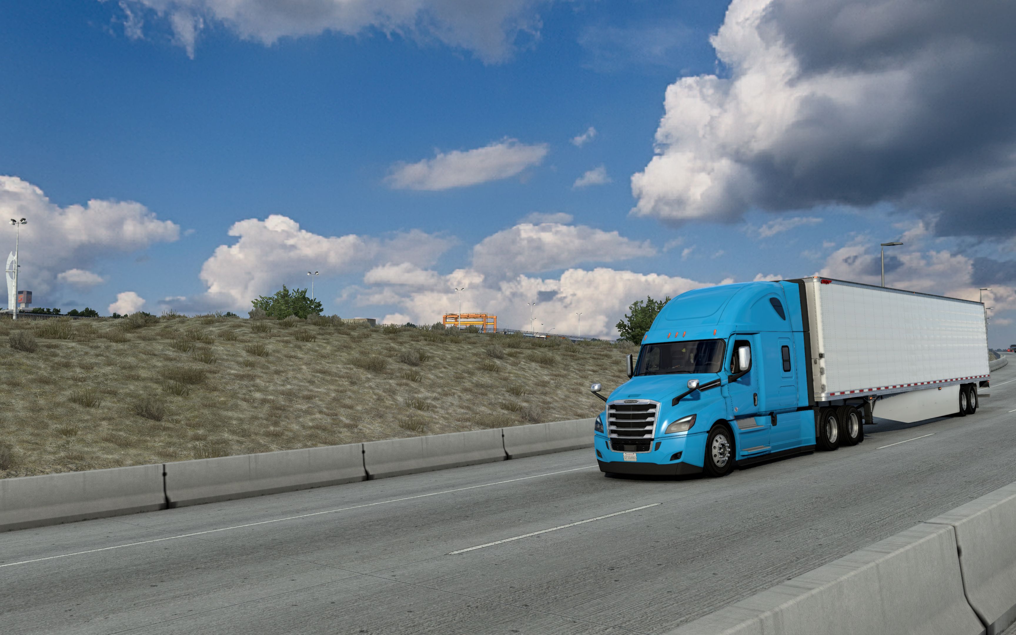 【美洲卡车模拟】1.43新车试开 2022款福莱纳卡斯卡迪亚 从谢里登...