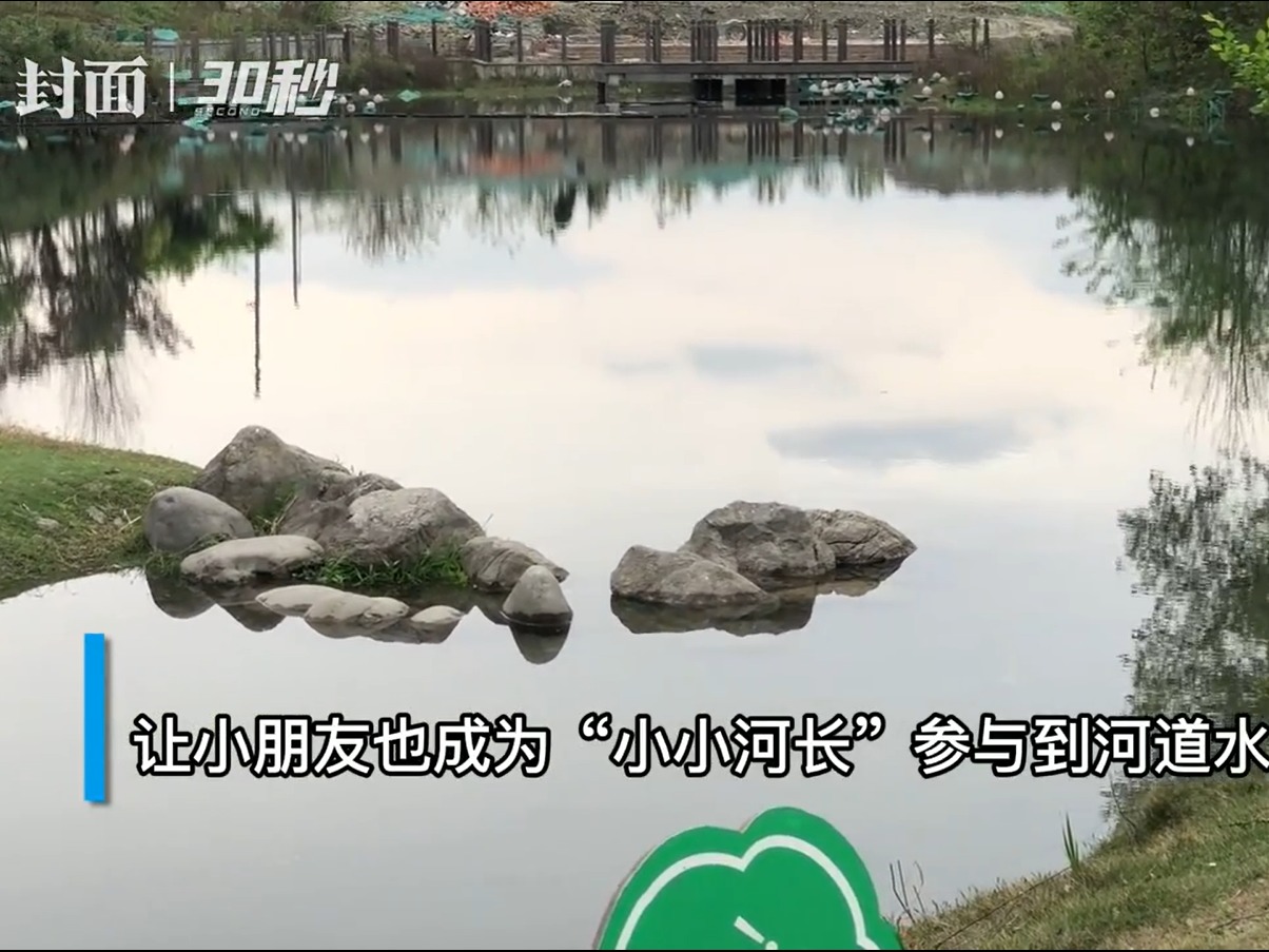 30秒|世界水日 科普一下河长制是什么?