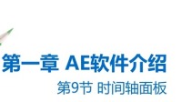 Ae教程放弃到精通 第9集 时间轴面板的操作以及实际应用