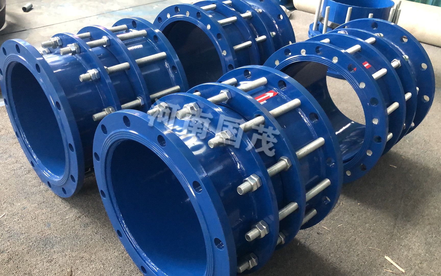 双法兰限位伸缩接头规格型号齐全