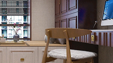 便于亲子互动与交流,于是我们在书房增添榻榻米功能