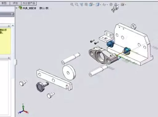 solidworks动画教程(5)装配体爆炸动画