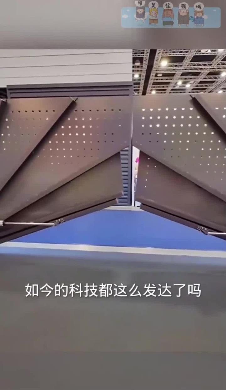 高科技折叠门设计,太巧妙