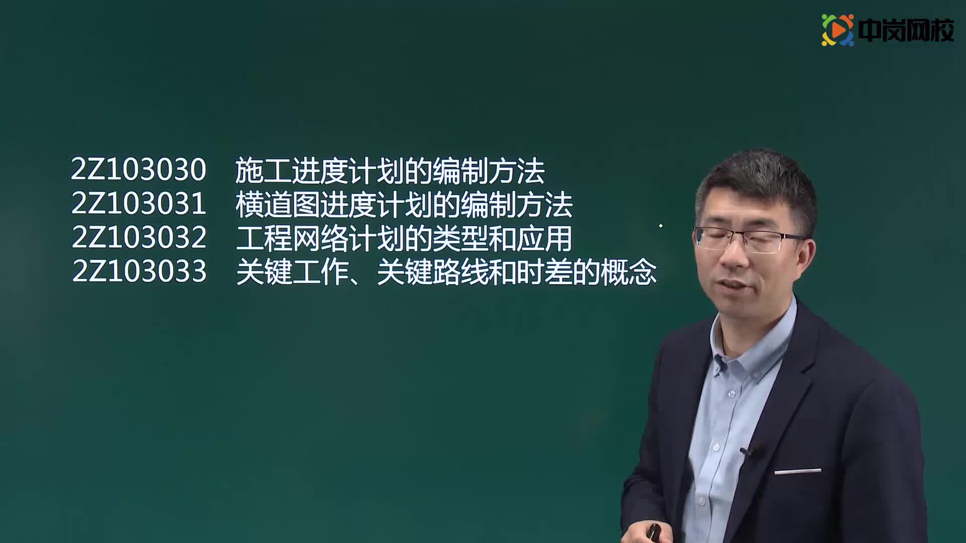 2021二级建造师精讲课程施工进度计划的编制方法01