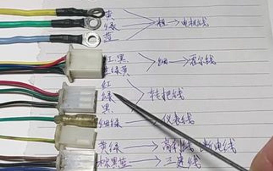 电动车控制器如何接线?