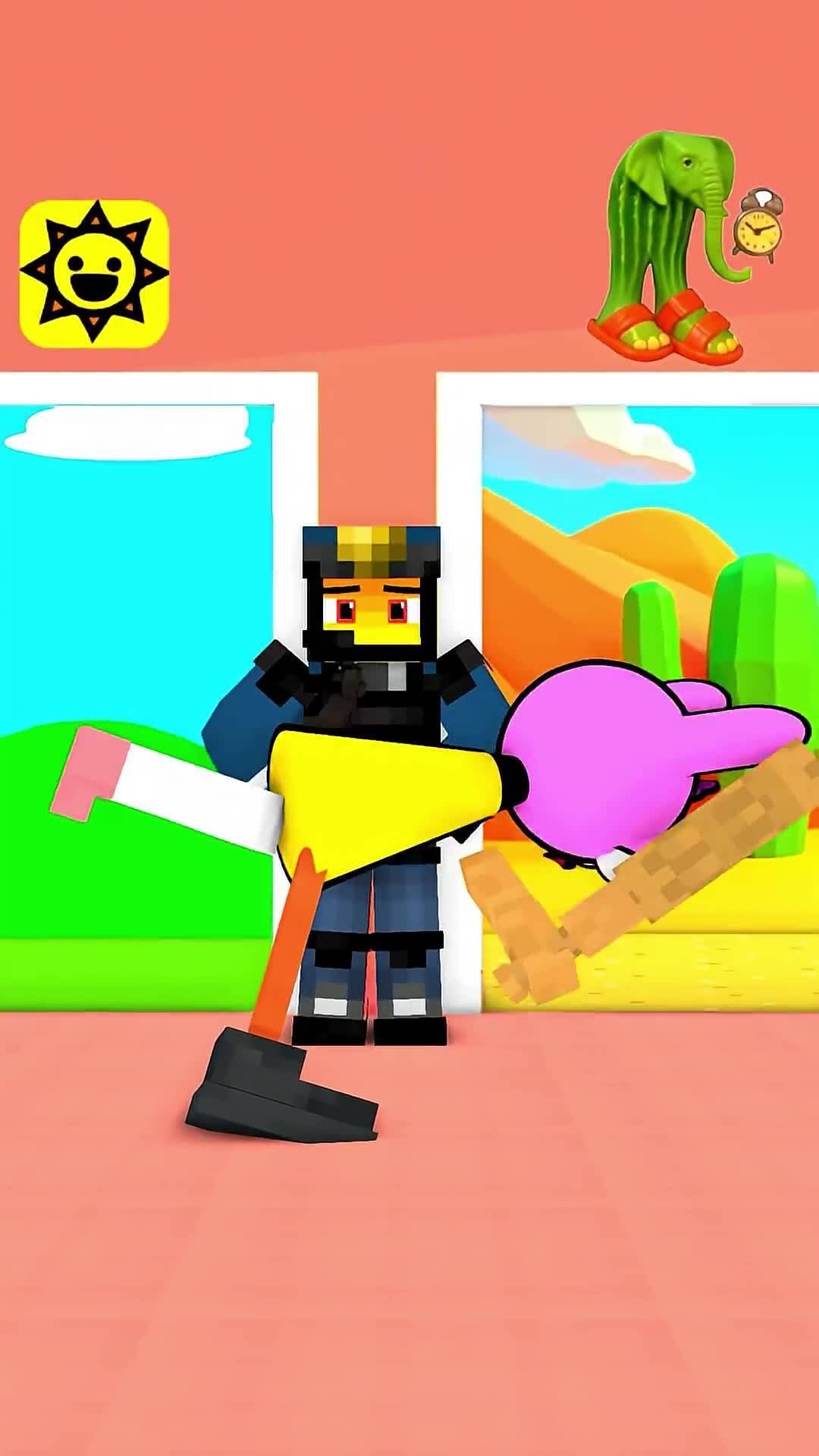 我的世界:你会选择帮谁?