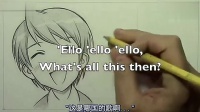 铅笔手绘漫画教程-表情的画法