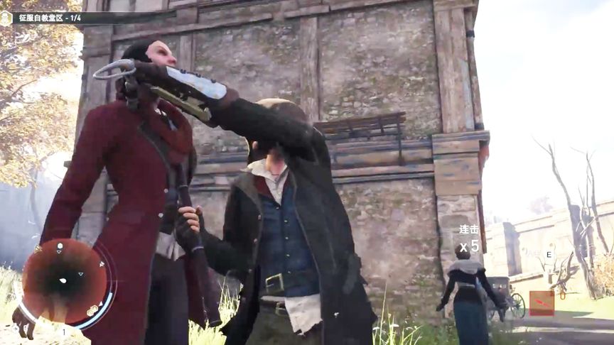 刺客信条:上蹿下跳,翻转腾挪,一记俯冲高空斩杀,这动作帅炸了