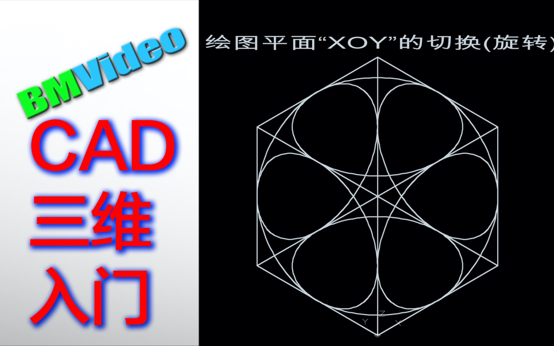 【保姆级教程】CAD三维绘图入门-【绘图平面切换】