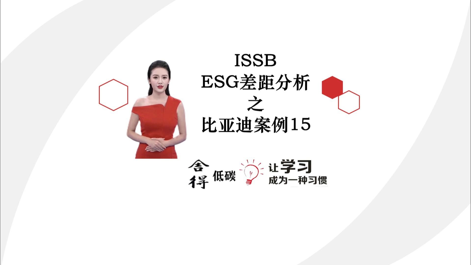 ISSB ESG差距分析之比亚迪案例15