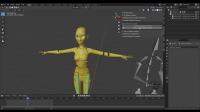 Blender动作捕捉数据导入绑定动画插件 Retargeting Tools