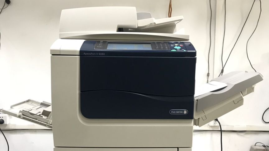 施乐黑白机V7080纸路测试A3 黑白打印机#施乐打印机#上热门