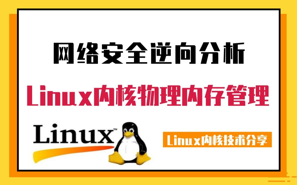 【网络安全逆向分析】Linux内核《物理内存管理》|设备驱动|处理器...