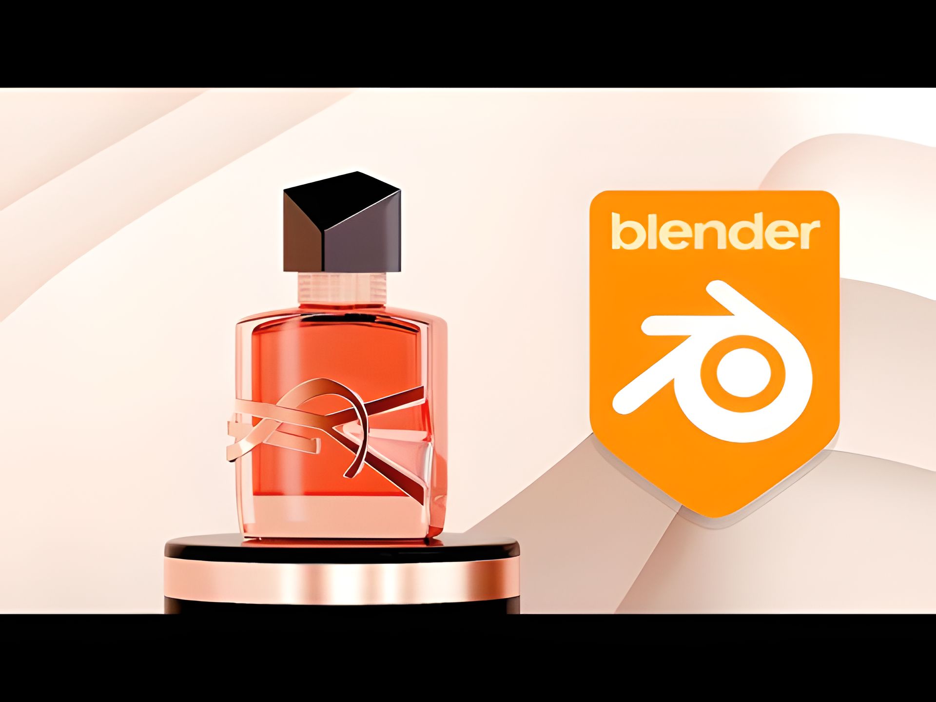 【中字】Blender 建模教程:透明玻璃瓶-可视化产品