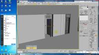 CAD导入3DMAX入门到精通之客厅门框修改及踢脚线材质教程