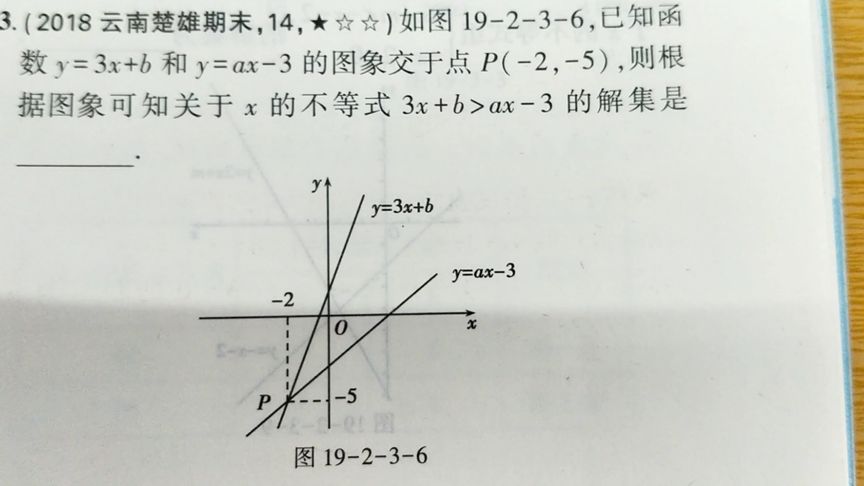 初中数学:一次函数与不等式、二元一次方程7