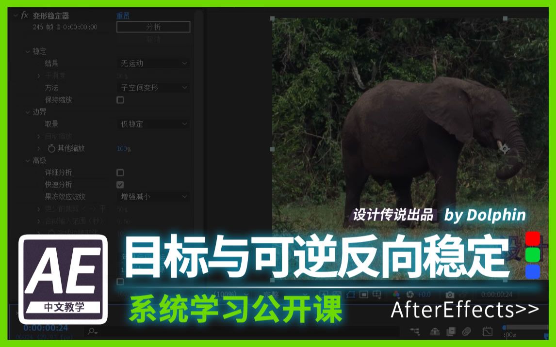 AE公开课_跟踪器_目标应用运动与可逆反向稳定