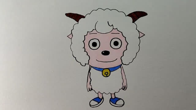 大家喜欢的喜羊羊,亲子简笔画教学!