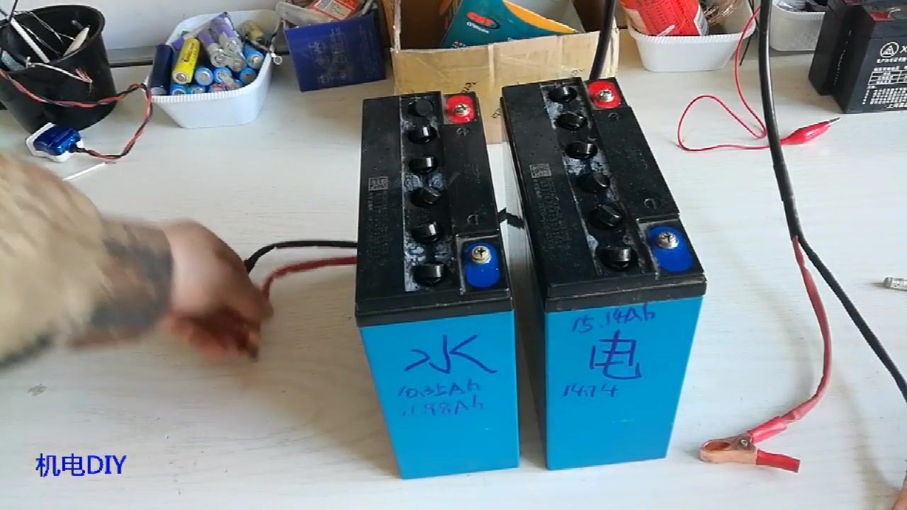 电动车电池修复测试第三个循环!看看循环三次了会是什么结果